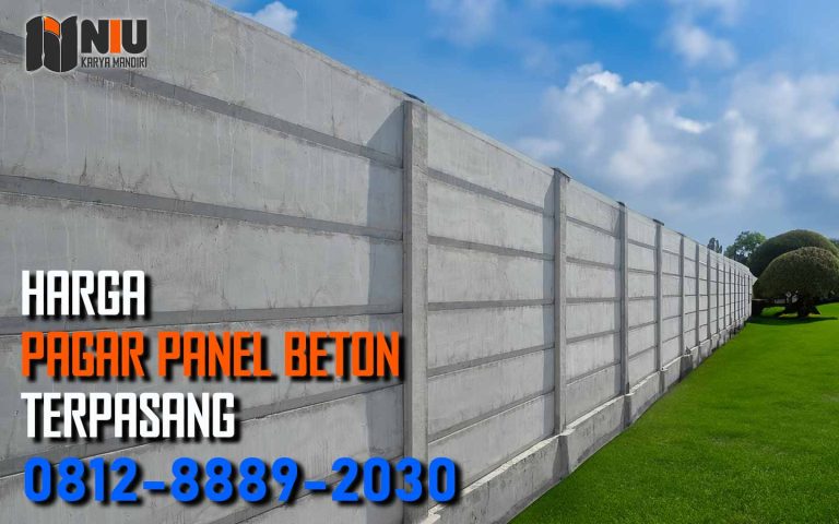 Pagar Panel Beton Terpasang 0812-8889-2030 - NIU Precast Pagar Panel ...