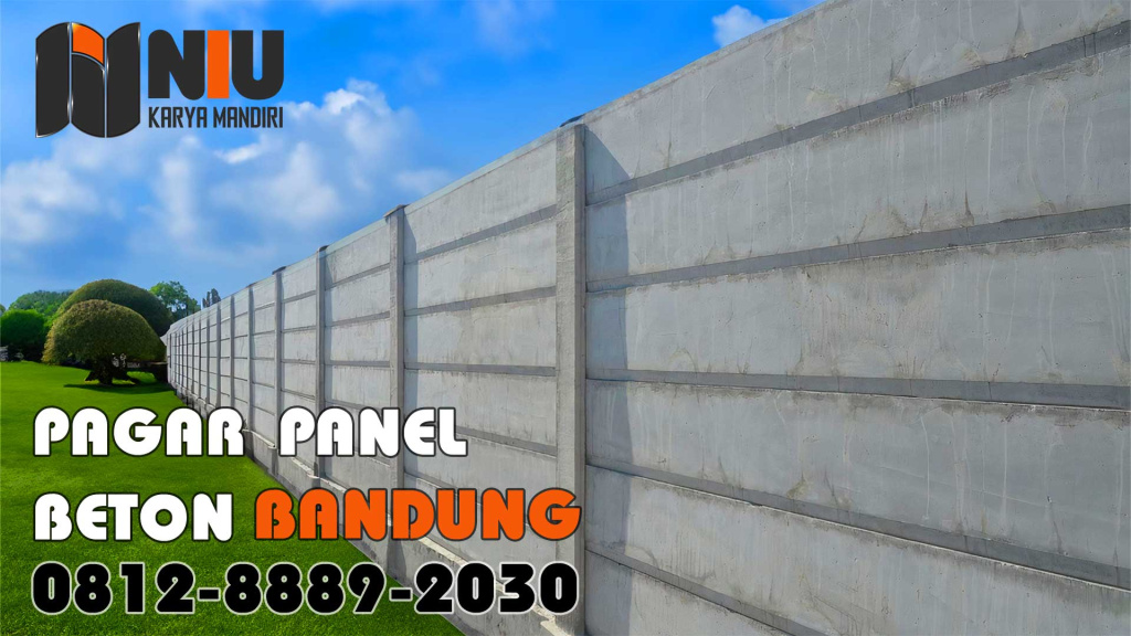 Pagar Panel Beton Bandung NIU Precast | 0812-8889-2030